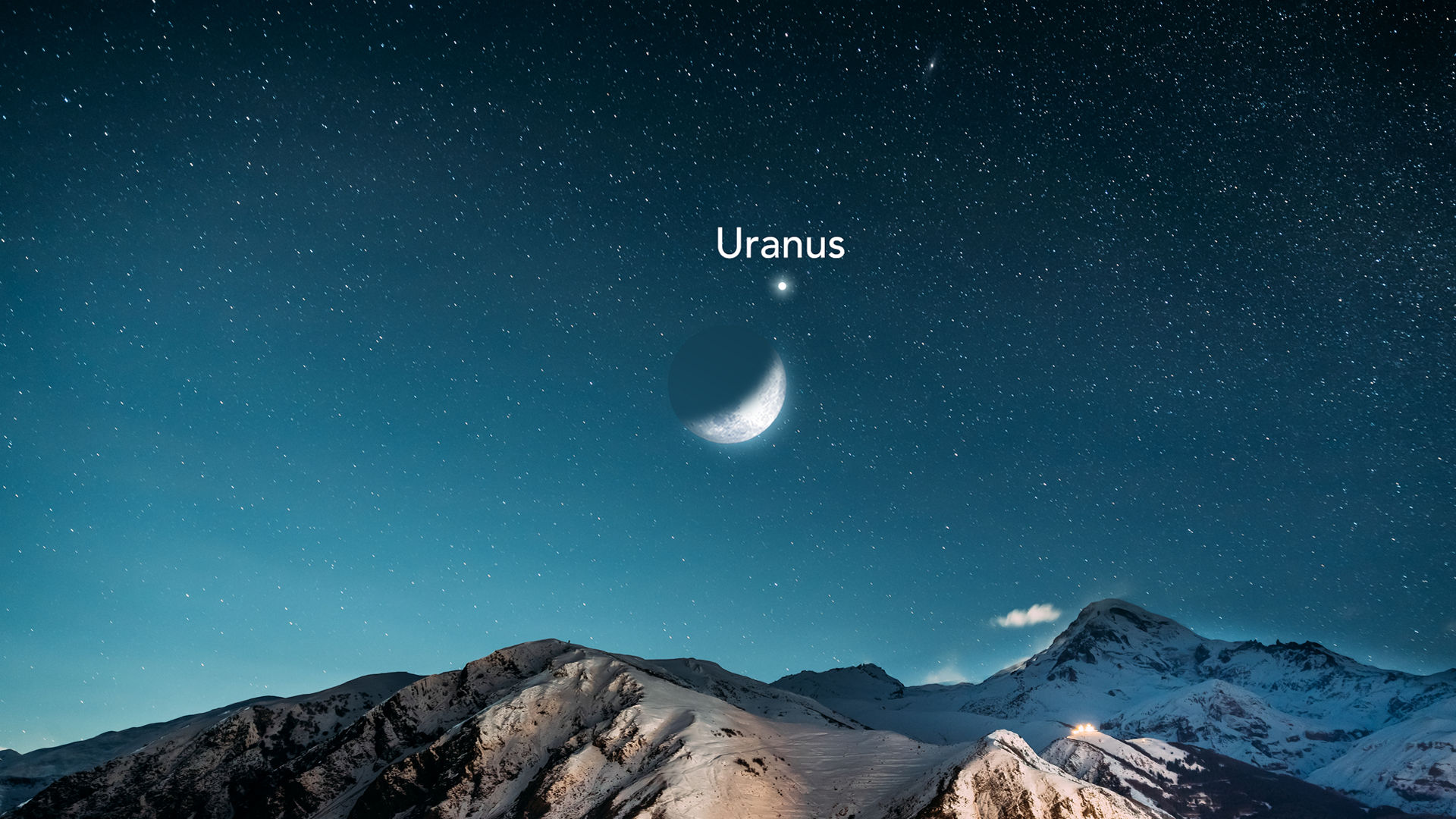 La Lune rencontre Uranus | Star Walk
